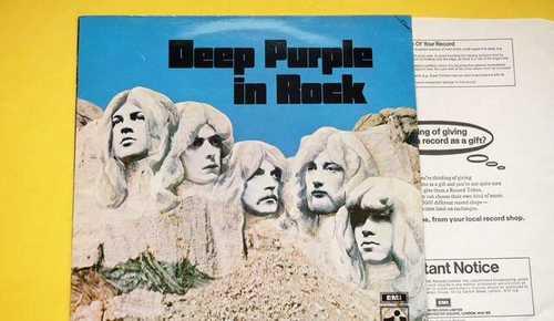 Deep Purple -1970 / 1982 "In Rock" -UK -LP
