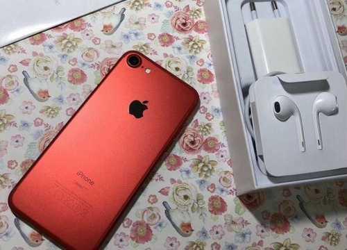 iPhone 7 красный 32