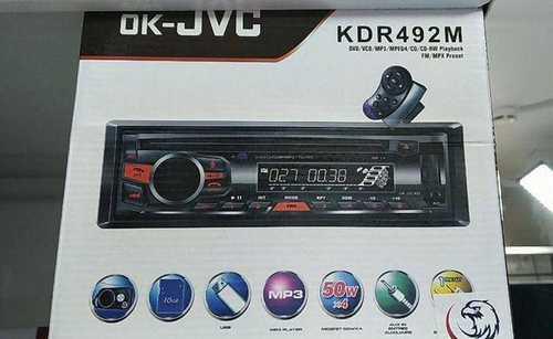 Автомагнитола с CD MP3 JVC KDR492M