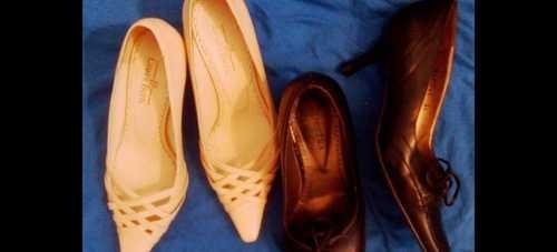 Туфли нат. кожа бежевые р.35.5