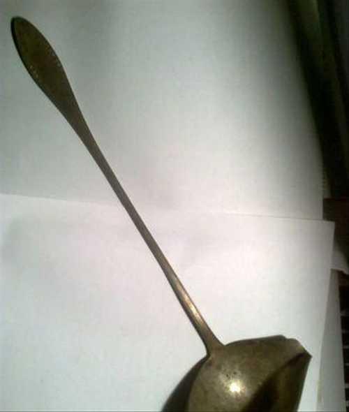 Половник посеребренный