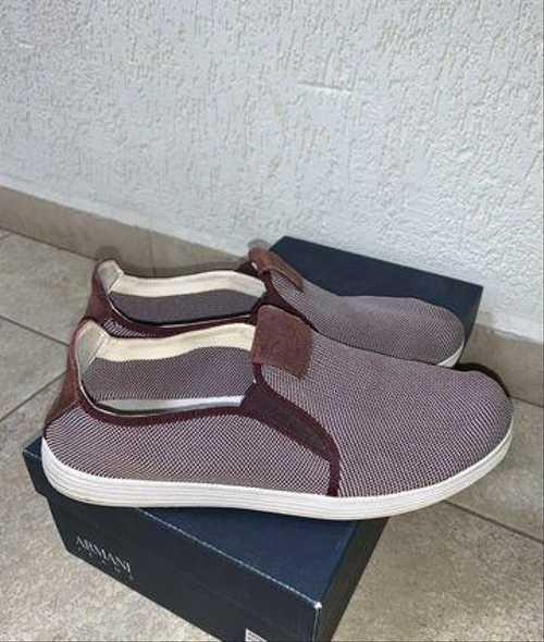 Слипоны Armani Jeans