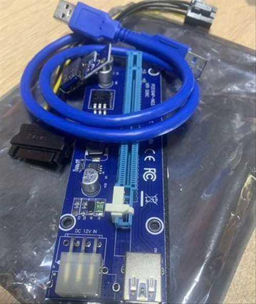 Райзер pci164p 6pin