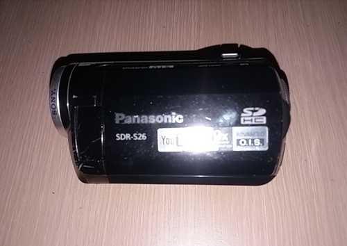 Panasonic SDR-S26 битый дисплей