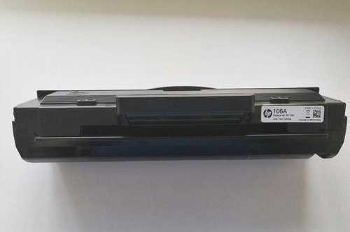 Оригинальный Картридж лазерный HP 106A (пустой)