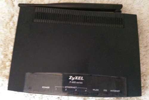 Роутер zyxel p-600 series