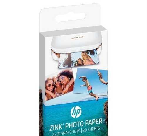 Фотобумага HP zink Photo Paper (W4Z13A)