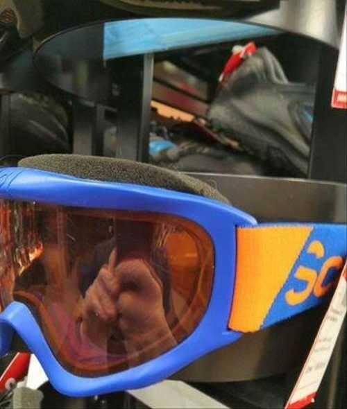 Горнолыжные очки scott sport blue-orange