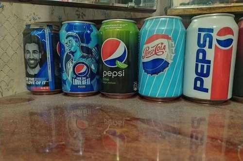 Коллекционные банки Pepsi