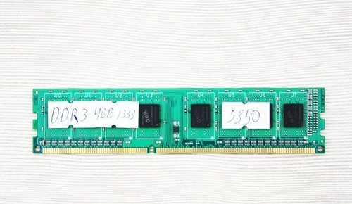 Оперативная память DDR3 4 GB 1333 MHz Gell
