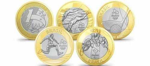 Все серии юбилейных монет Олимпиада 2016