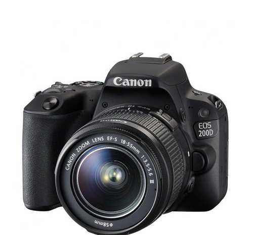 Фотоаппарат Canon EOS 1100D с объективом