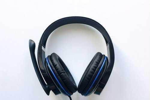 Наушники Sades SA-701 Tpower игровые с микрофоном