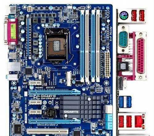 Материнская плата gigabyte 1155
