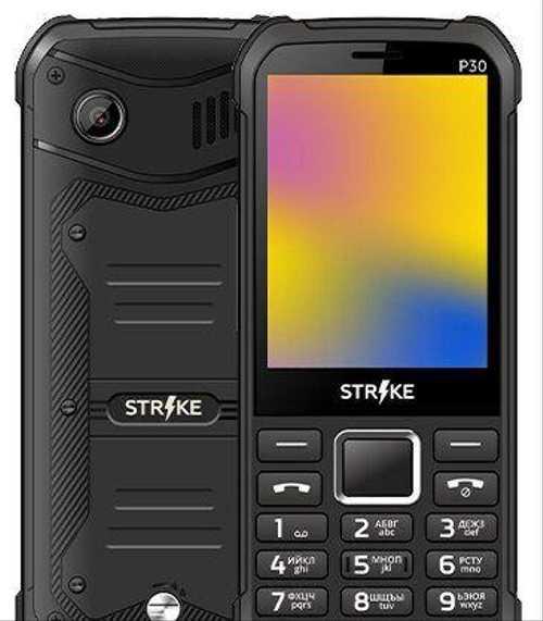 Телефон Strike P30 Black