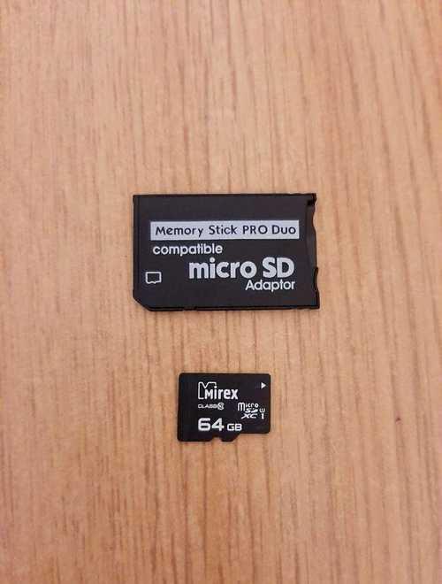 Memory stick PRO DUO 64GB
