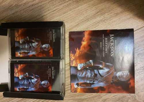 Michael Jackson 2 cassette set новый