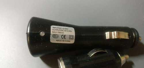 Зарядки USB в авто прикуриватель