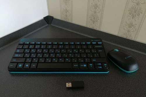 Клавиатура и мышь Logitech