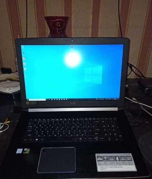 Ноутбук acer aspire7 A717-72G-54W4
