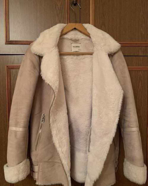 Дубленка Авиатор pull&bear