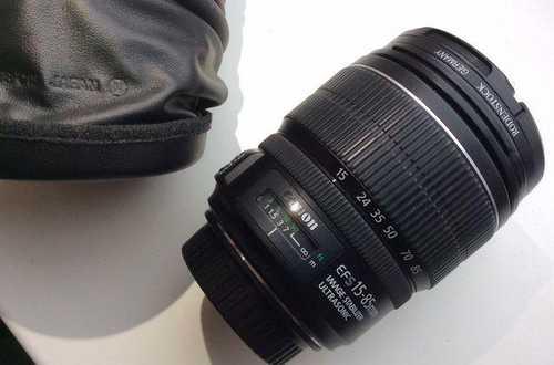 Объектив Canon EFS 15-85 mm Ultrasonic