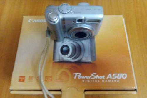 Цифровой фотоаппарат Canon PowerShot A580