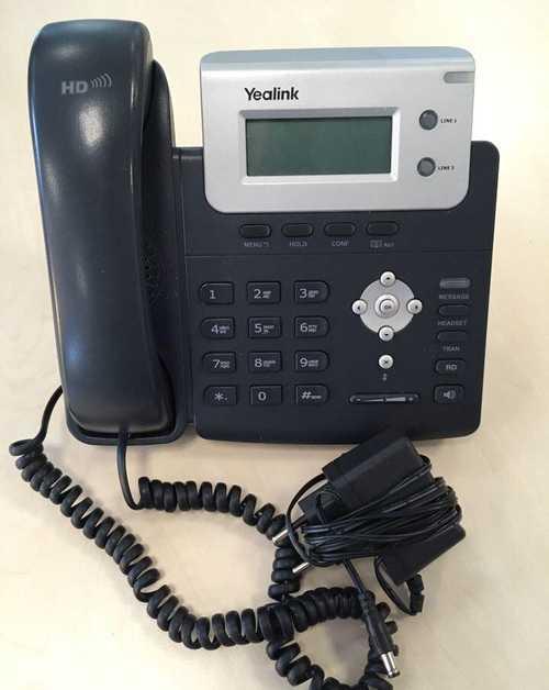 Телефон VoIP Yealink Sip-T20P T21P T22P