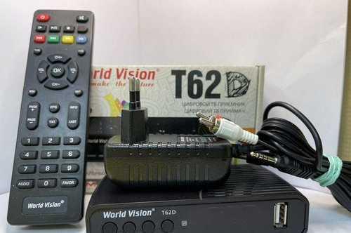 World vision t62a lan не находит каналы