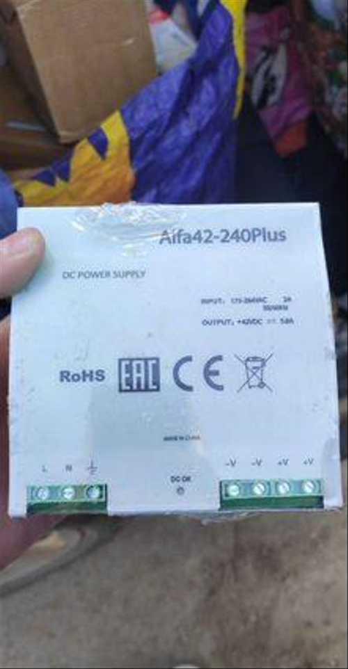 Блок питания alfa-42-240 plus