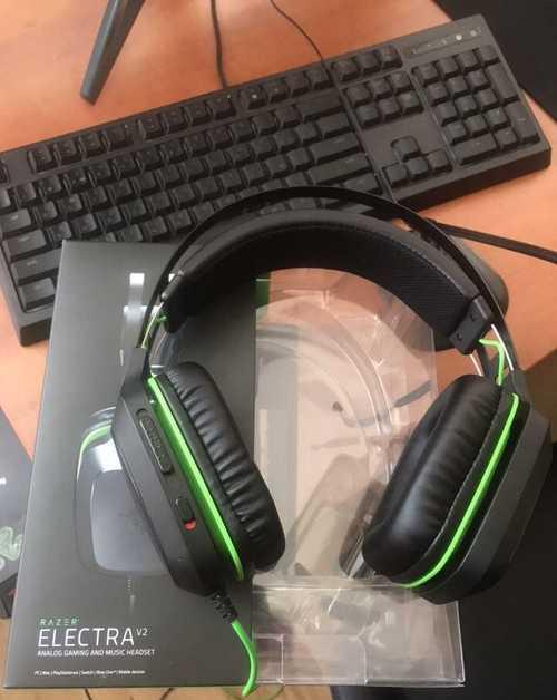 Наушники Razer electra v2 gaming headset