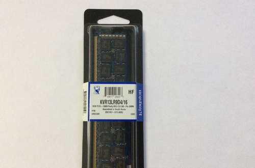 Модуль памяти Kingston DDR3 16GB KVR13LR9D4/16
