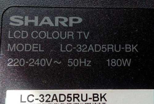 Sharp lc-32ad5ru-bk