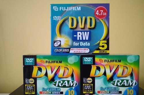 DVD RAM и DVD-RW Fujifilm