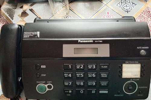 Факс panasonic kx-ft 982