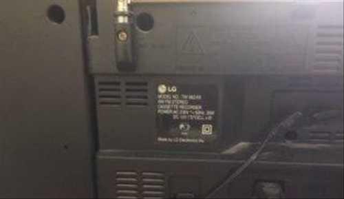 Радио-магнитола LG TW-862AX (св, укв)