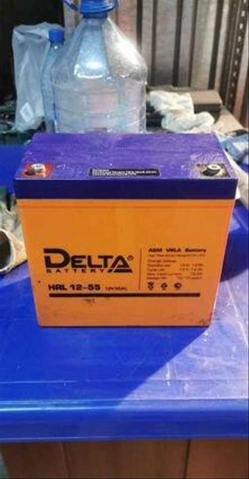 Аккумулятор delta Hrl 12-55