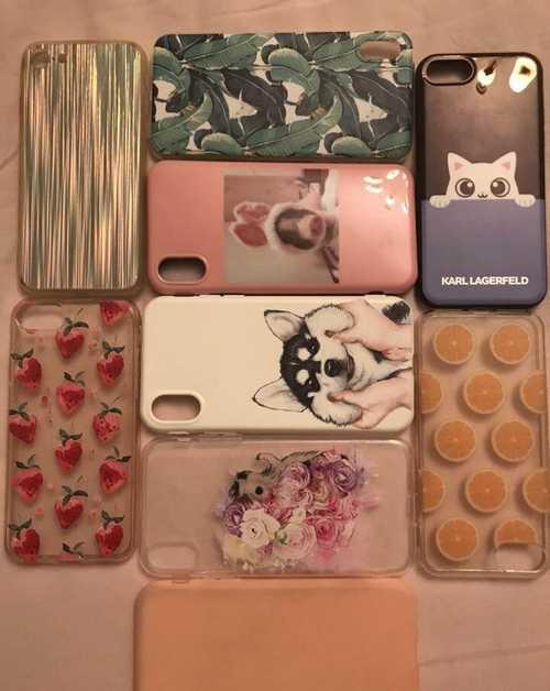 Чехлы iPhone7 iPhoneX