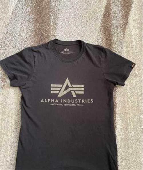 Футболка alpha industries