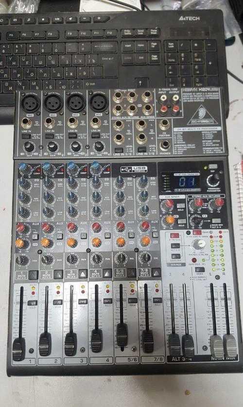 Микшерный пульт behringer xenyx x1204usb