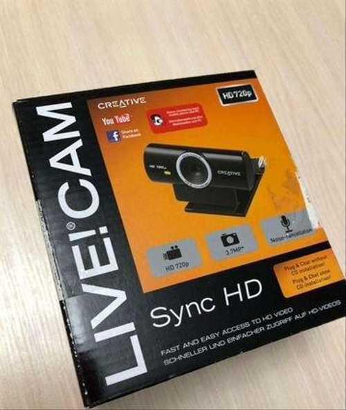 Вебкамера новая Livecam interactive sync 720