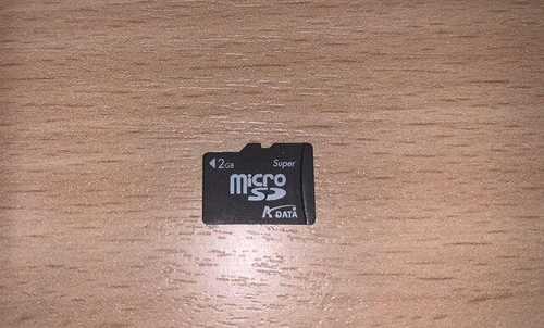 Карта памяти MicroSD adata