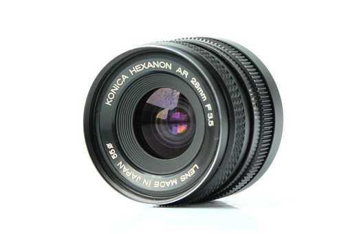 Объектив Konika Hexanon AR (Nikon) 28mm F3.5
