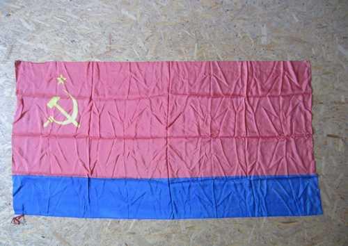 Флаг Азербайджанская сср шелк шёлк