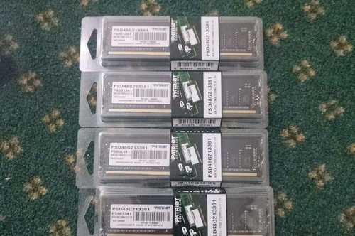 Оперативная память ddr4 8gb (4x8gb) 32gb patriot