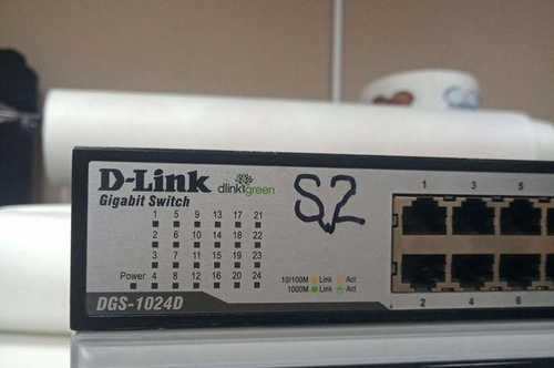 Коммутатор D-Link DGS-1024D