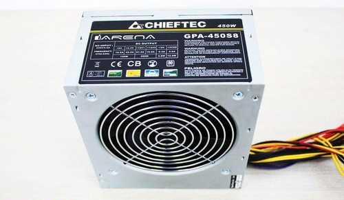 Блок питания 450W Chiftec (GPA-450S8)