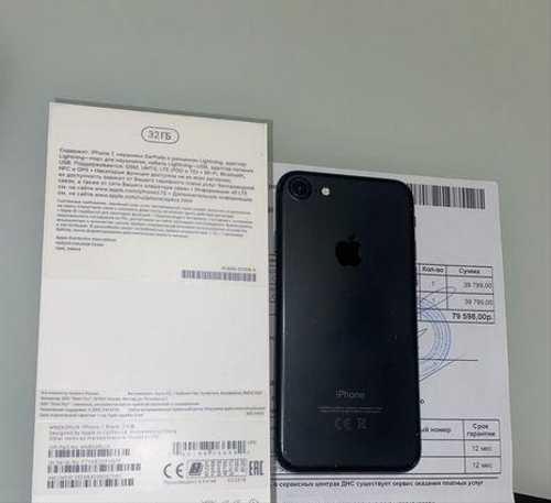 Оригинал iPhone 7 Black Edition