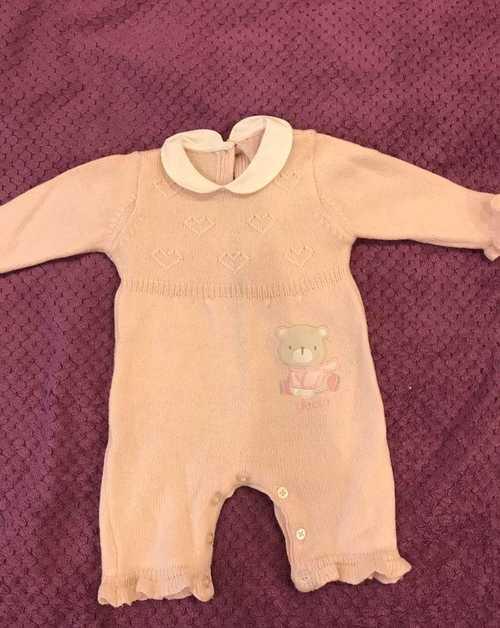 Продаётся шерстяной комбинезон Chicco, р.62