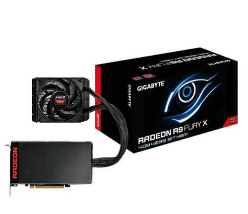 Видеокарта AMD Radeon R9 fury X 4gb